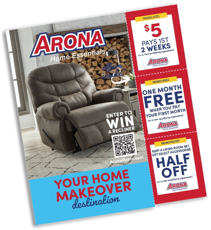 Arona Home Essentials | Rent To Own Furniture, Appliances, Electronics ...