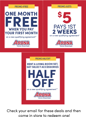 Arona Home Essentials | Rent To Own Furniture, Appliances, Electronics ...